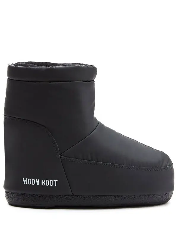 Moon Boot Icon No-lace Boots - Black