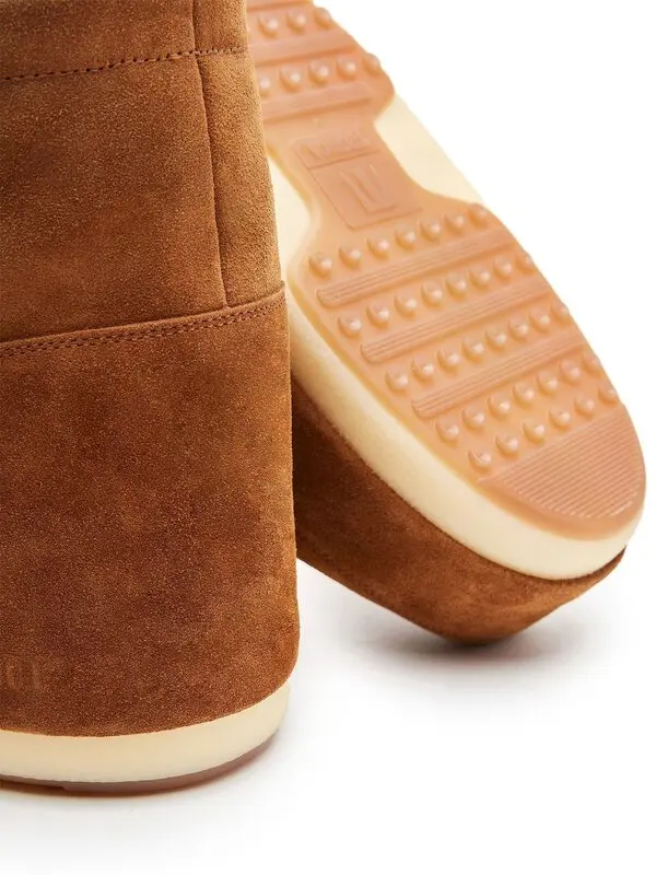 Moon Boot Suede Icon Snow Boots - Brown