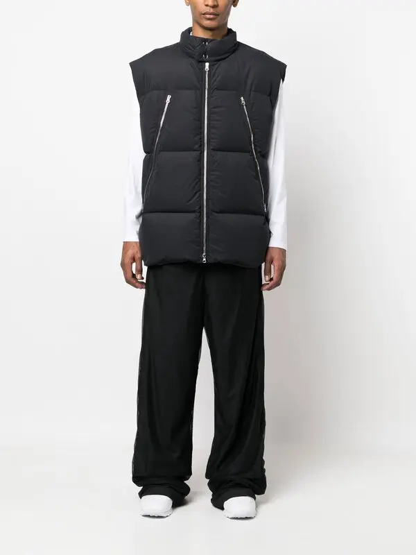 MAISON MARGIELA High-neck Padded Gilet