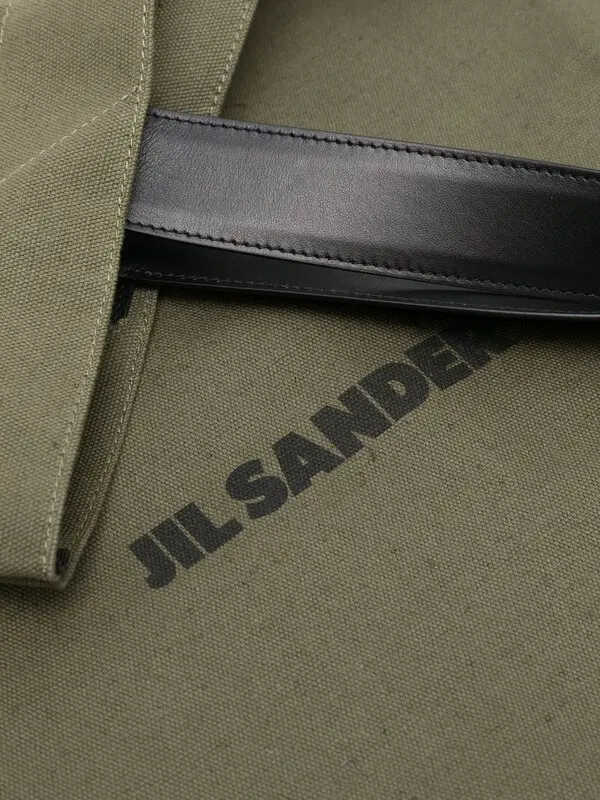 JIL SANDER Logo-print Tote Bag