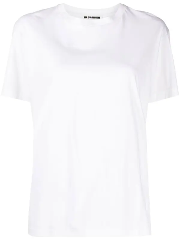 JIL SANDER Crew Neck T-shirt - White