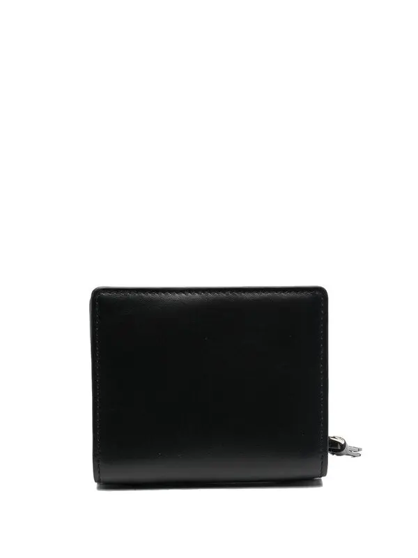 Chloé Sense Logo-embroidered Leather Wallet