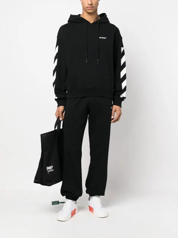Off-White Logo-print Drawstring Hoodie