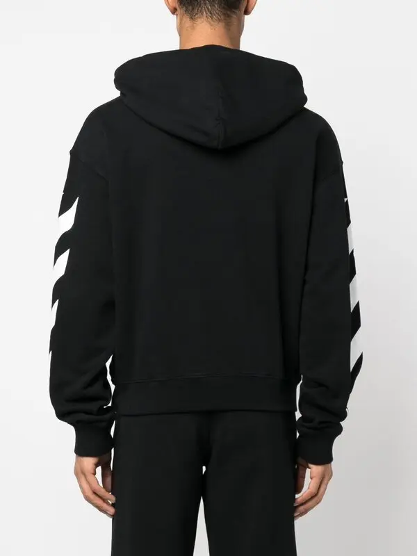 Off-White Logo-print Drawstring Hoodie