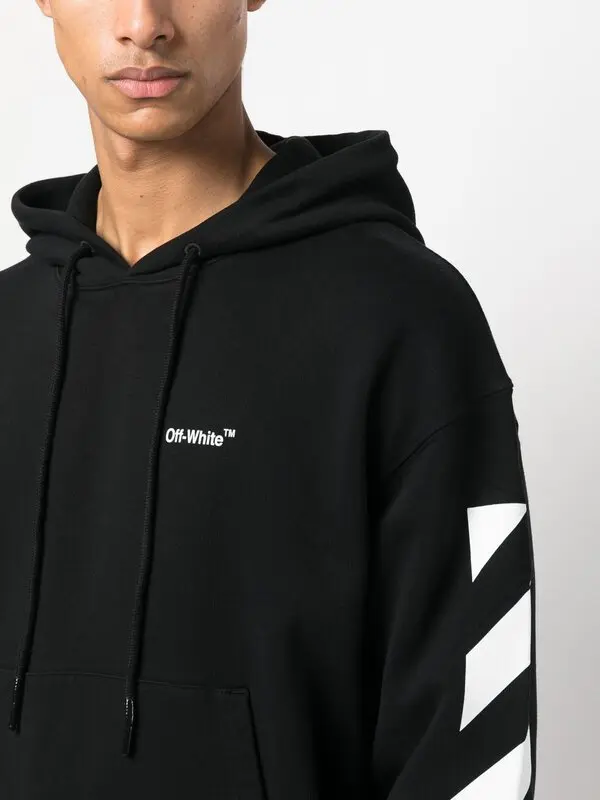 Off-White Logo-print Drawstring Hoodie