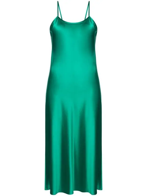 Voz Silk-satin Slip Dress