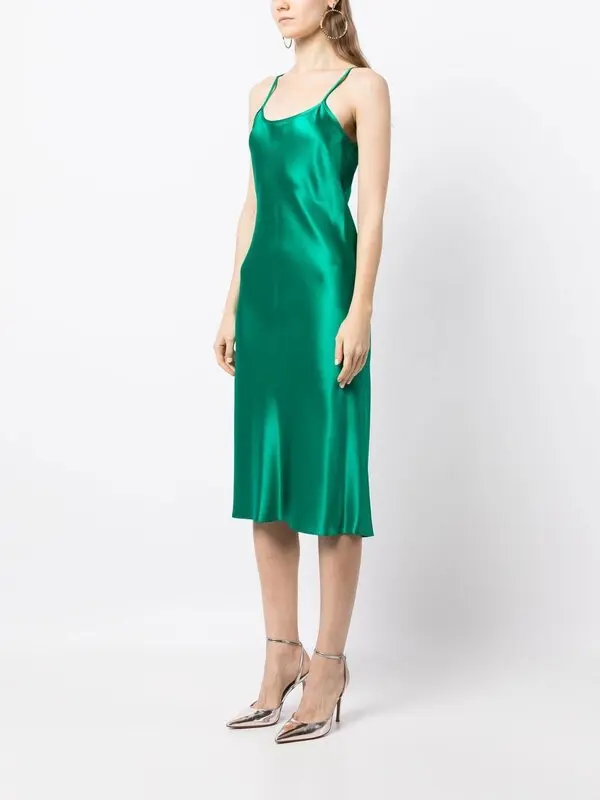 Voz Silk-satin Slip Dress