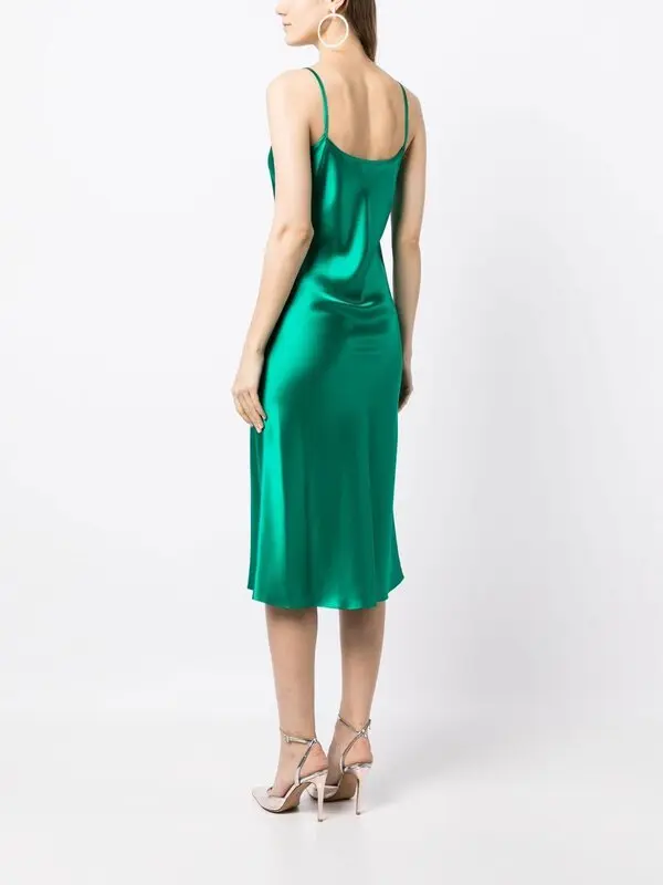Voz Silk-satin Slip Dress