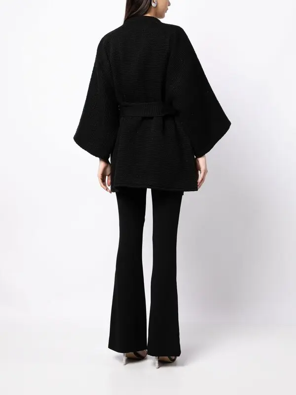 Voz Belted Wide-sleeve Jacket