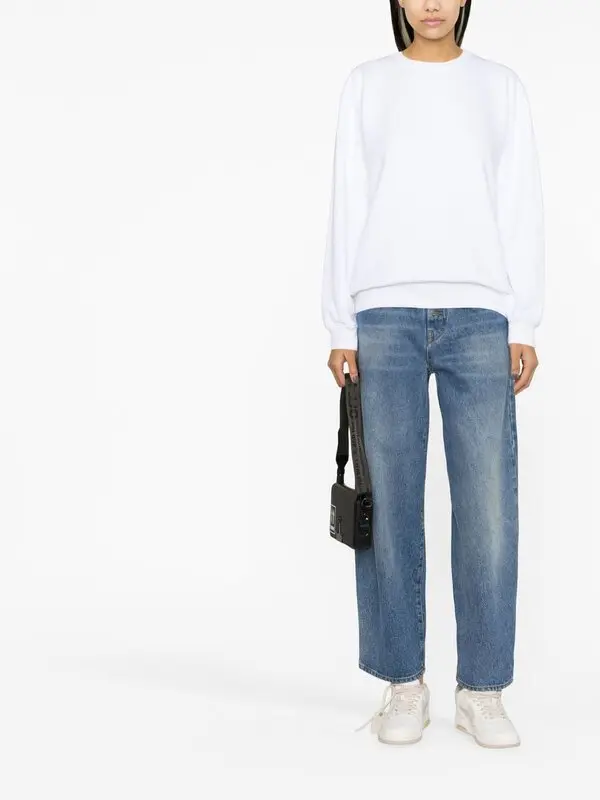 Off-White Diag-stripe Print Sweatshirt