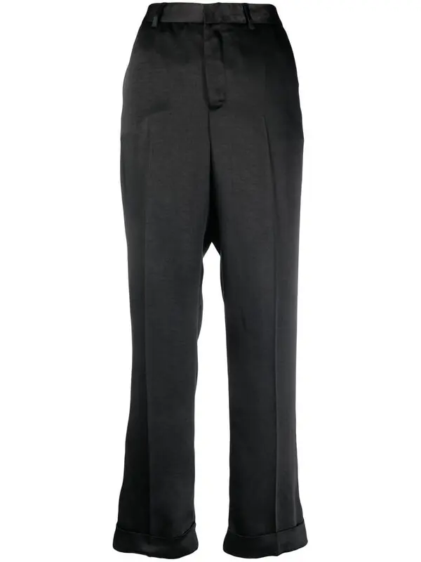 Philipp Plein High Waisted Tailored Trousers