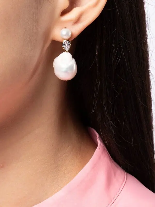 Completedworks Pulp Pearl Drop Earrings