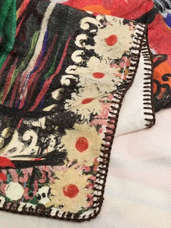 Givenchy Illustration-print Wool Blanket