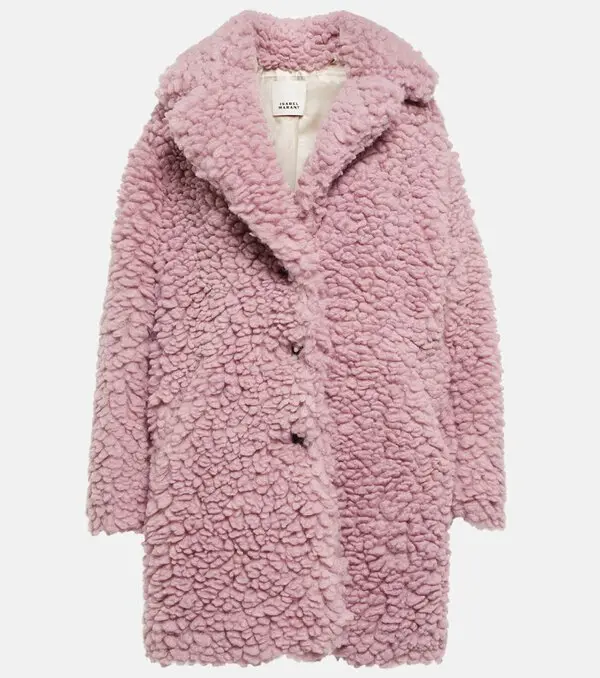 Isabel Marant Sabrinega Teddy Coat