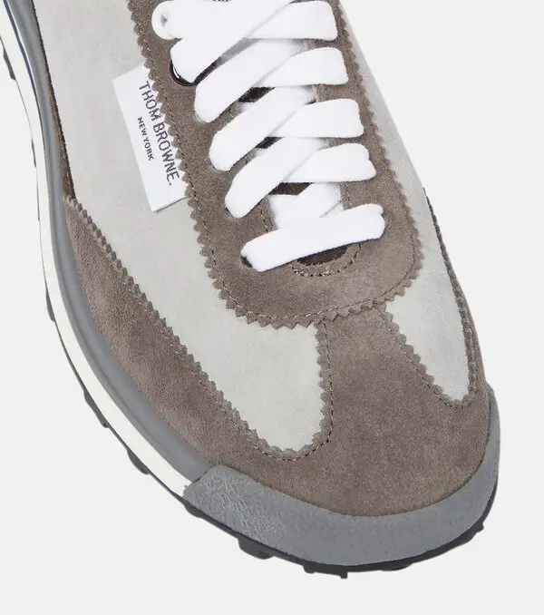 Thom Browne Tech Runner Suede Sneakers