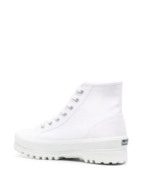 Superga High-top Lace-up Sneakers - White