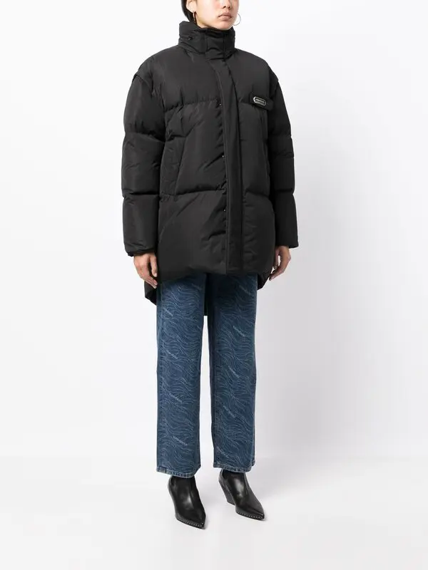 KIMHEKIM Logo Puffer Jacket - Black