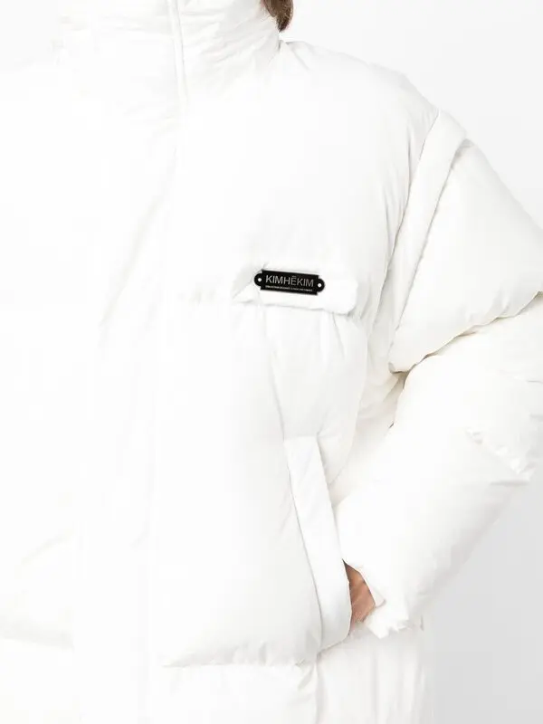 KIMHEKIM Logo Puffer Jacket - White