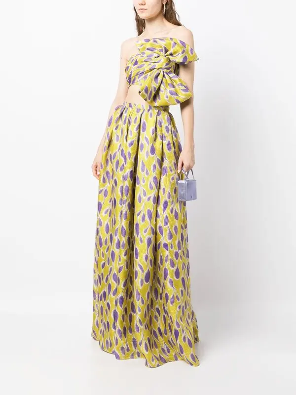BAMBAH Viola Floral-print Maxi Skirt