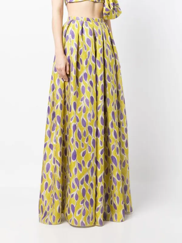 BAMBAH Viola Floral-print Maxi Skirt