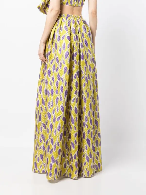 BAMBAH Viola Floral-print Maxi Skirt