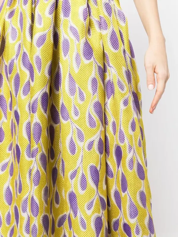 BAMBAH Viola Floral-print Maxi Skirt