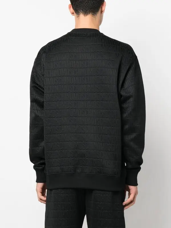 Moschino Jacquard Logo Jumper