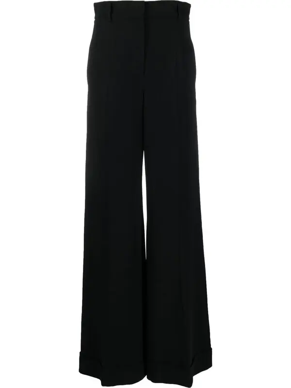 Moschino Mid-rise Palazzo Pant