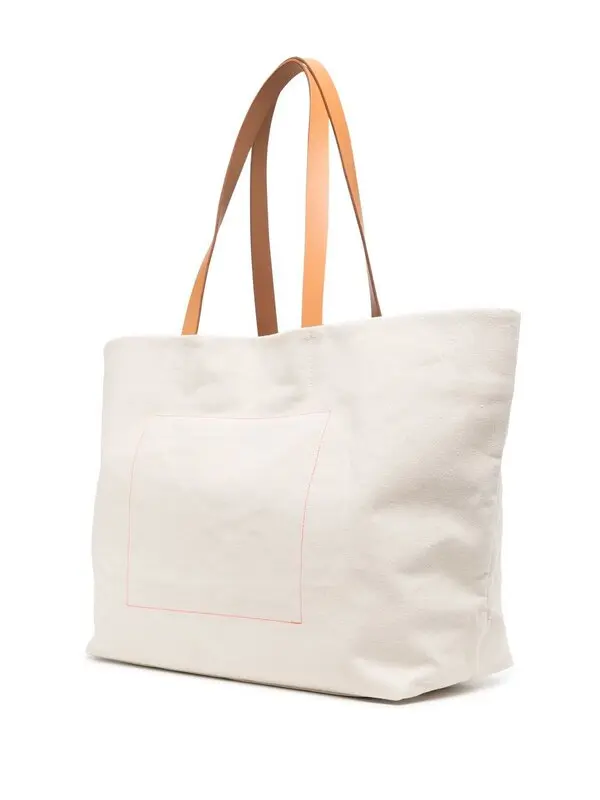 ALLY CAPELLINO Large Cleo Canvas Tote Bag