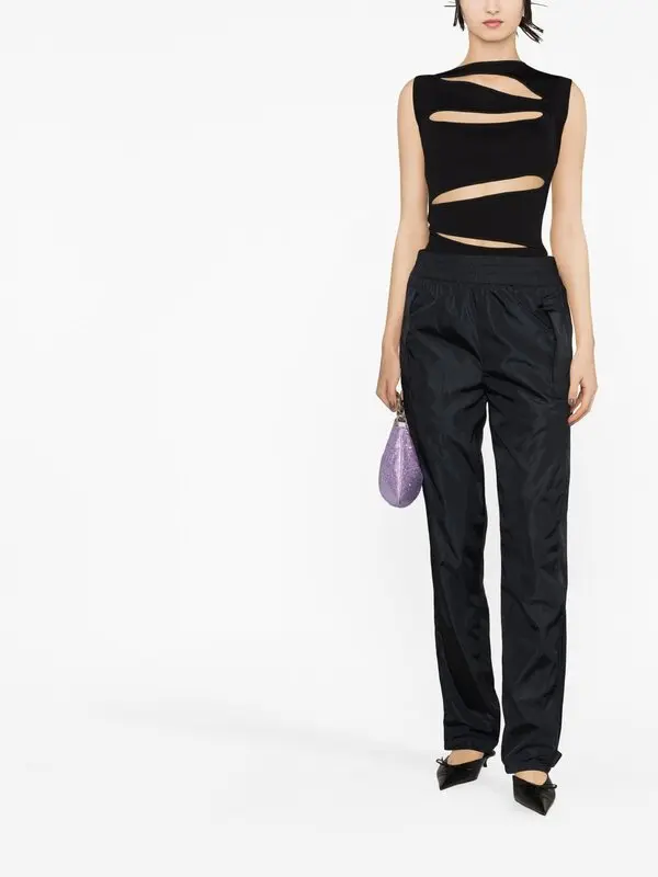 Off-White Logo-print Elasticated Trousers