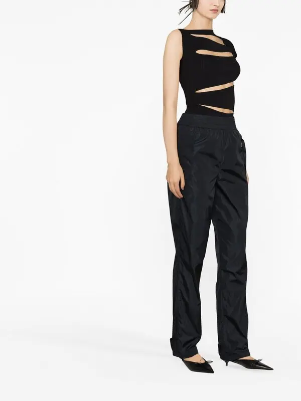 Off-White Logo-print Elasticated Trousers
