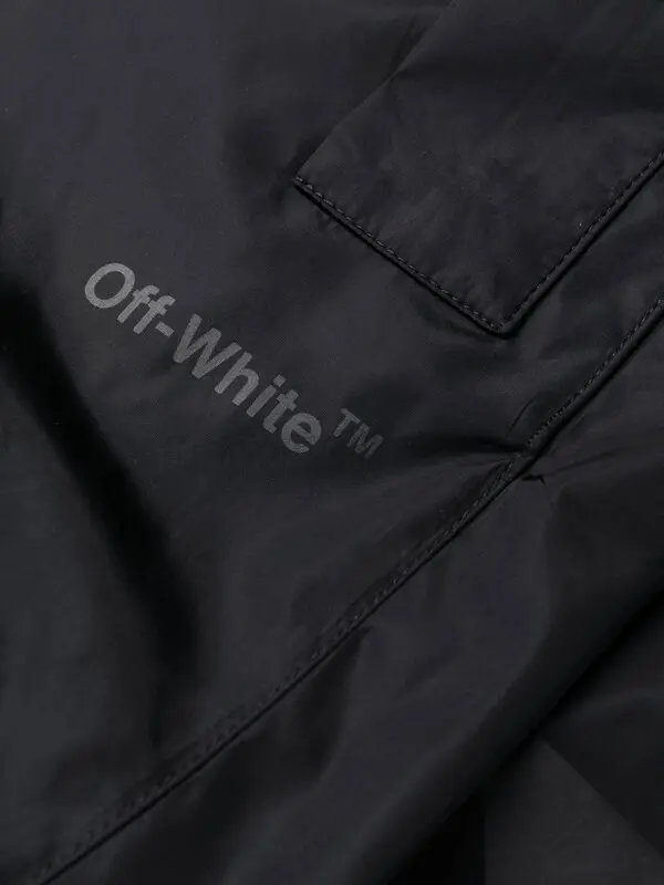 Off-White Logo-print Elasticated Trousers