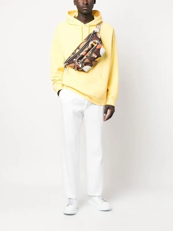 Moschino Abstract Pattern Belt Bag