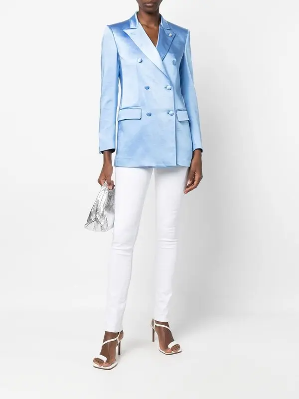 Philipp Plein Double-breasted Blazer - Blue