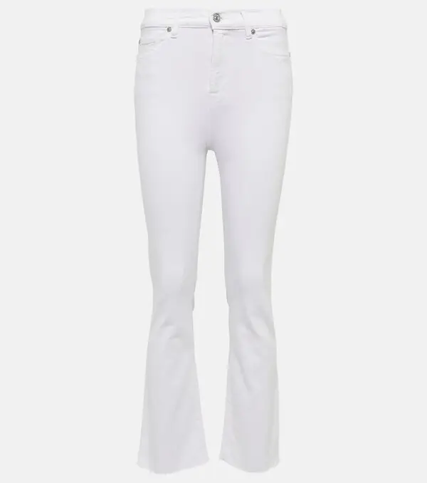 7 For All Mankind High-rise Flared Jeans