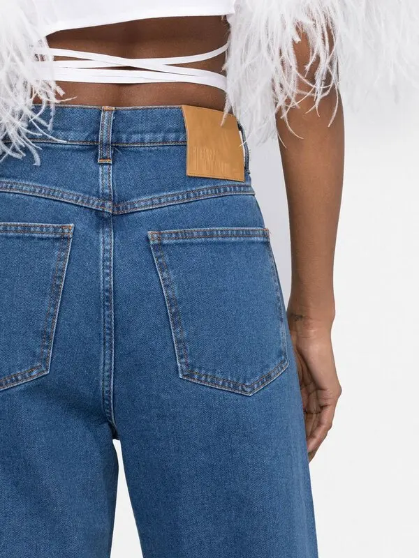 Giuseppe Di Morabito Crystal-embellished Straight Leg Jeans