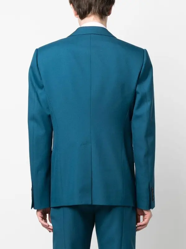 Alexander McQueen Tailored Single-breasted Blazer - Blue