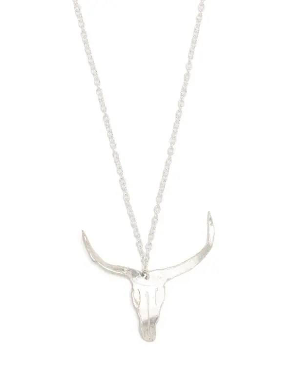 Nick Fouquet Tone Pendant Necklace - Silver