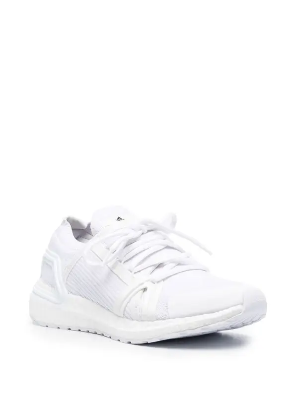 Adidas By Stella McCartney Panelled Lace-up Sneakers - White