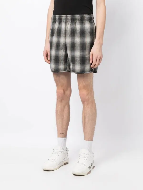 BLUE SKY INN Check Pattern Shorts