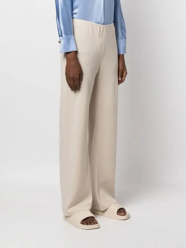 Vince High-waist Wide-leg Trousers