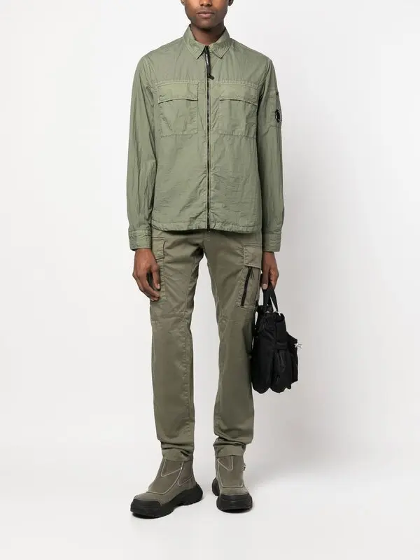 C.P. COMPANY Logo-plaque Cargo-pocket Trousers