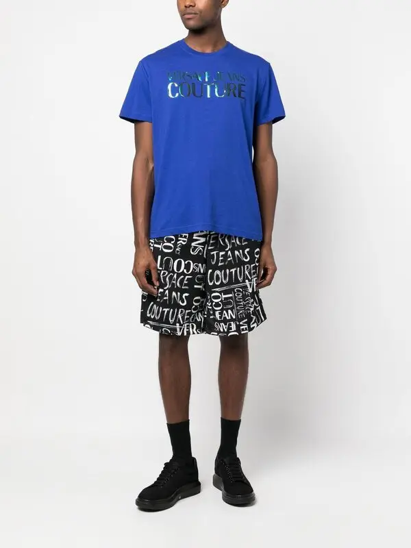 Versace Logo-print Track Shorts