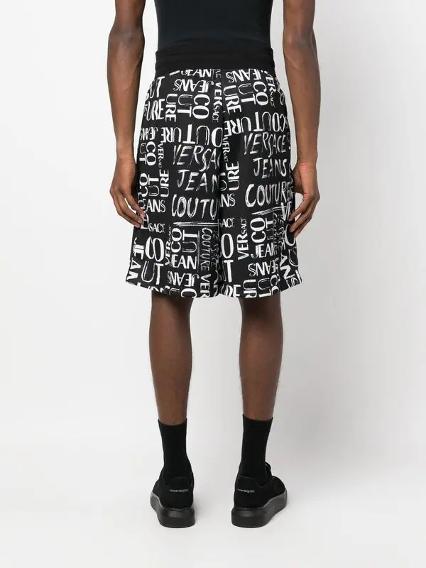 Versace Logo-print Track Shorts