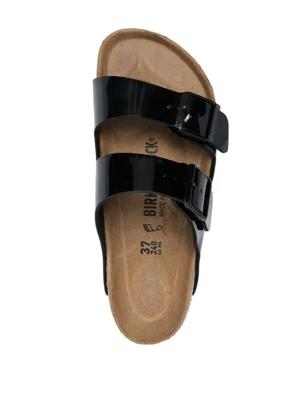 BIRKENSTOCK Arizona Buckled Sandals - Black