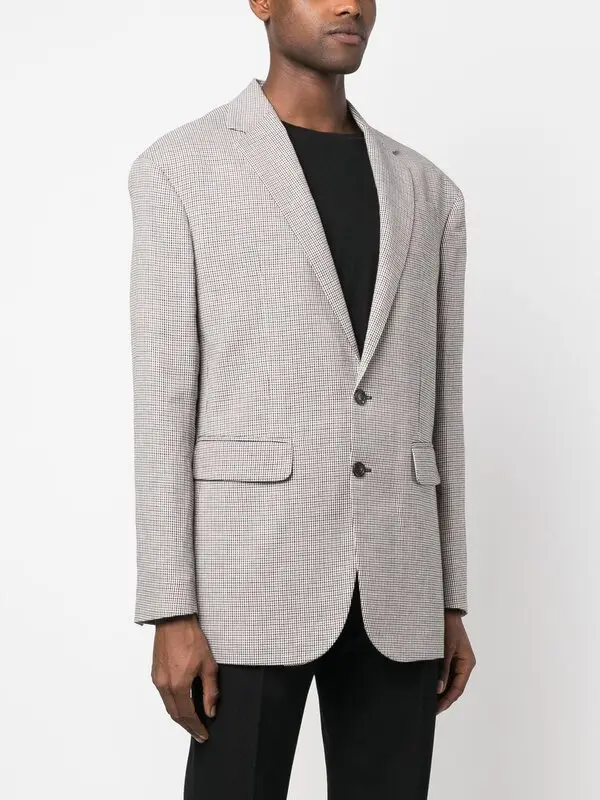 Dsquared2 Single-breasted Checked Jacket