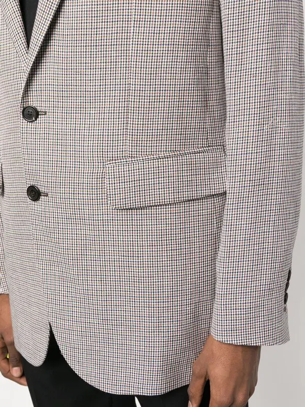 Dsquared2 Single-breasted Checked Jacket