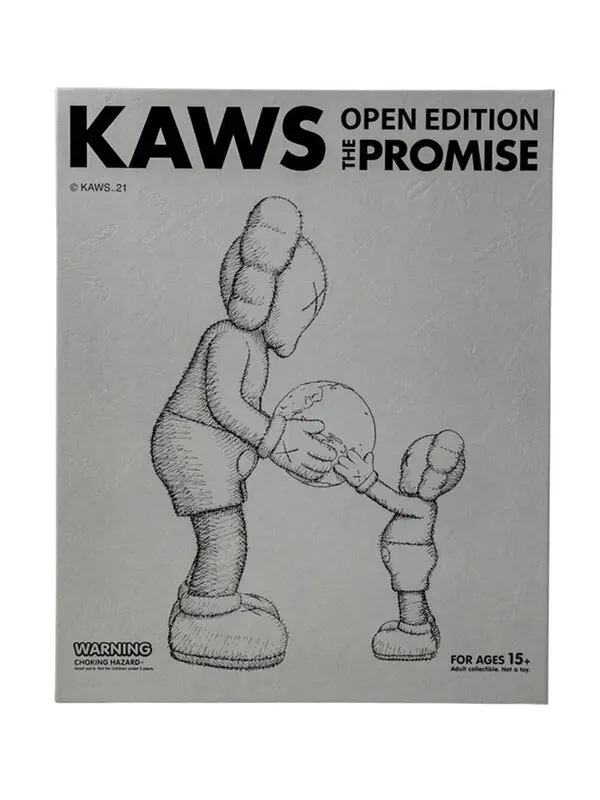 KAWS The Promise Figure - Grey