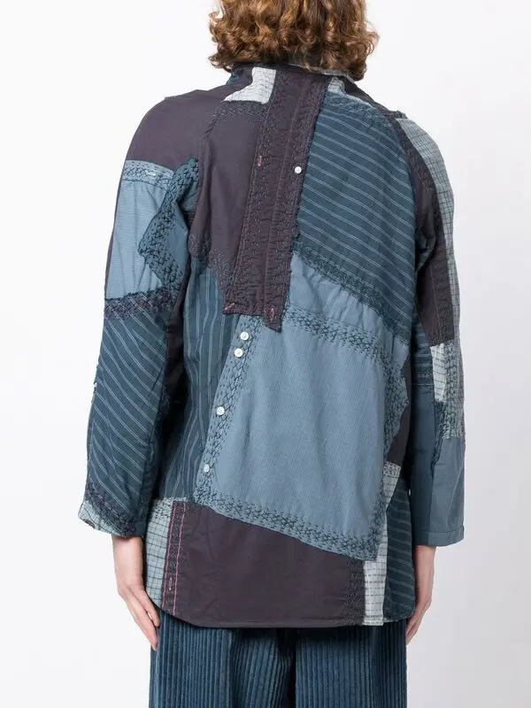 By Walid Miles Panelled Shirt Jacket