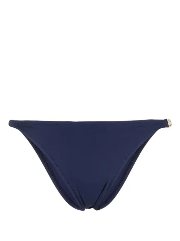 Moschino Plaque Bikini Bottom - Blue